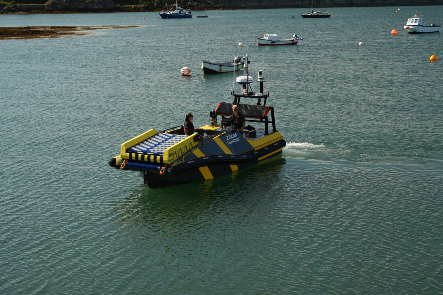 ZELIM UNVEILS WORLD’S FIRST UNMANNED MAN OVERBOARD RESCUE VESSEL ...