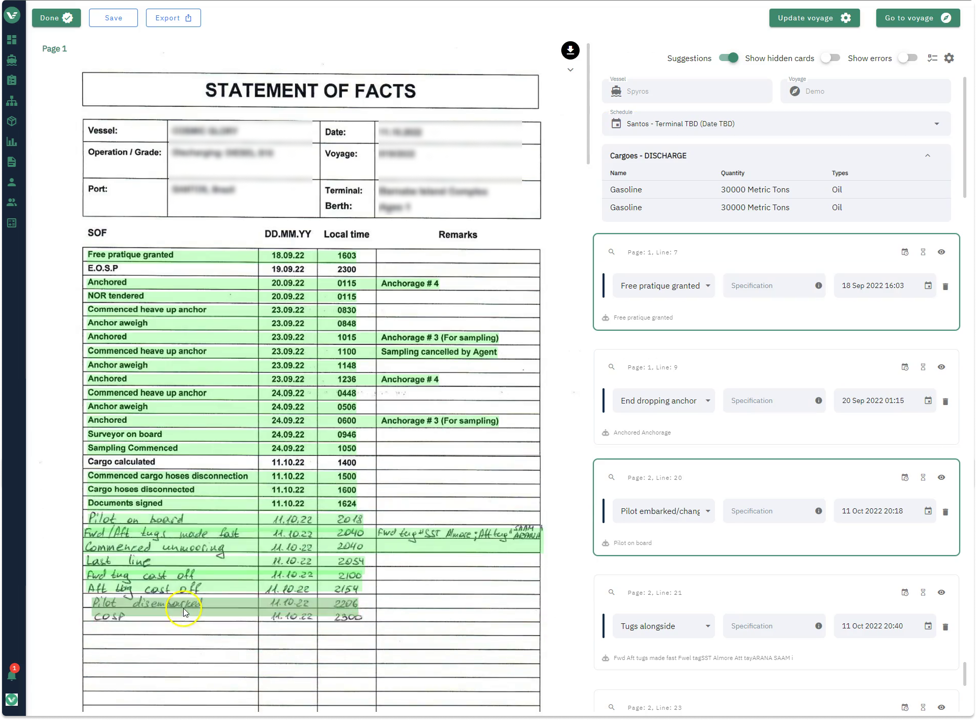 MANUALLY PROCESSING DEMURRAGE IS COSTING CHARTERERS MILLIONS OF DOLLARS ...